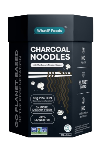 BAMnut Charcoal Noodles l WhatIF Foods