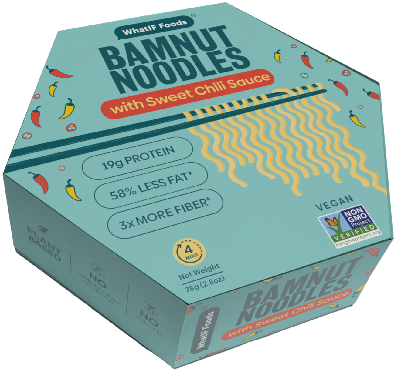 Healthy BAMnut Noodles by WhatIF Foods | Single Serve