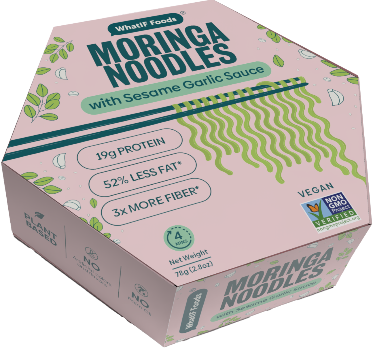 Healthy Moringa Noodles by WhatIF Foods | Single Serve
