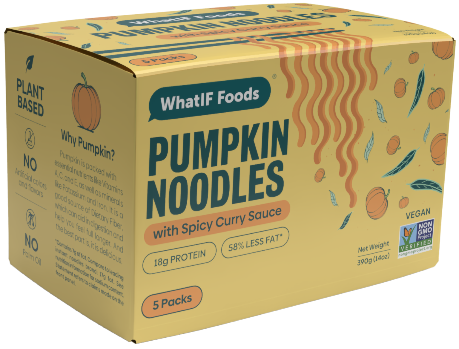 Pumpkin Noodles l WhatIF Foods