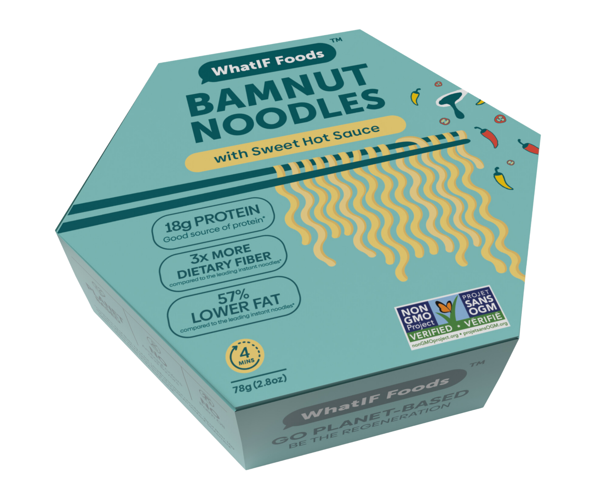 Healthy BAMnut Noodles by WhatIF Foods | Single Serve