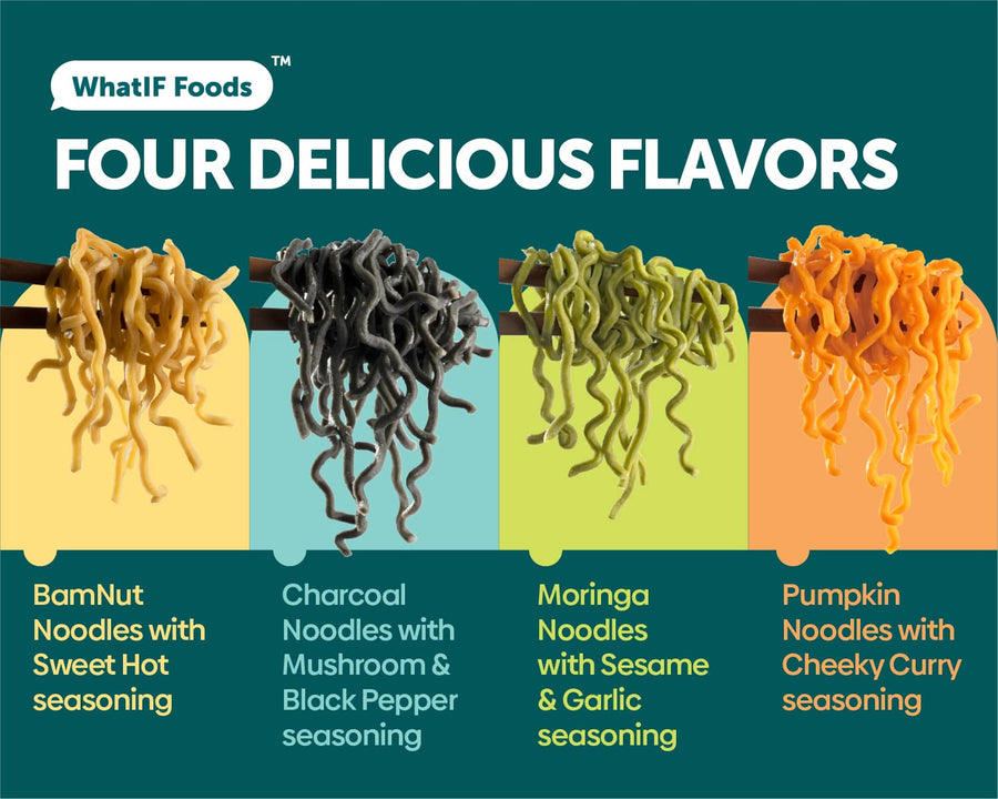 NoodBox With All Seasonings l WhatIF Foods